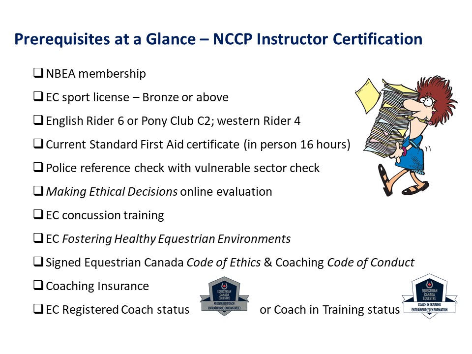 How To Become A Certified Instructor Or Coach - New Brunswick ...